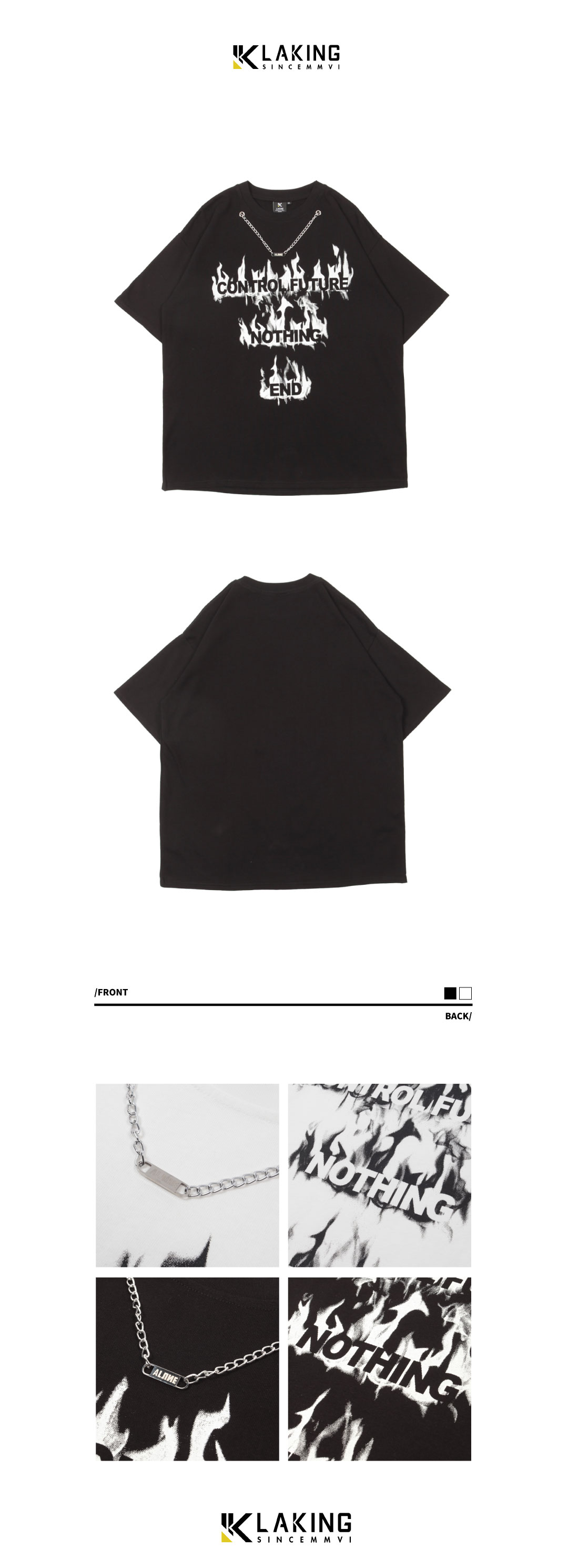 火燒英文字排版中圖短T