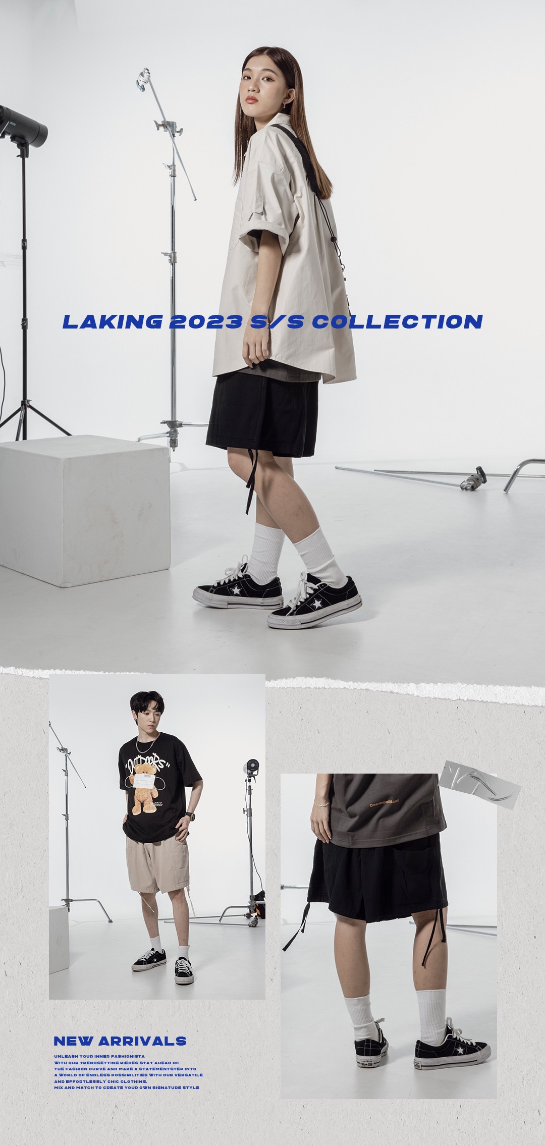 LAKING_口袋工作限定短褲