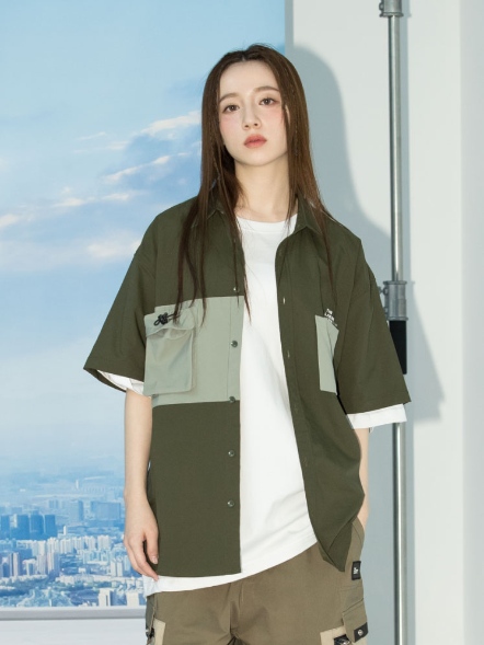 LAKING.LAB-潮流拼布造型短襯